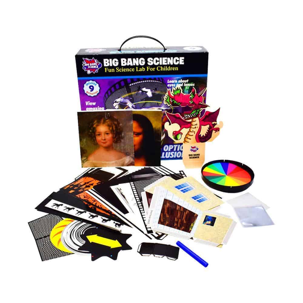 Magic Tricks Optical Illusion Science Kit: Fun & Learning!